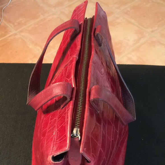 Monsac | Bags | Monsac Leather Bag Vintage | Poshmark